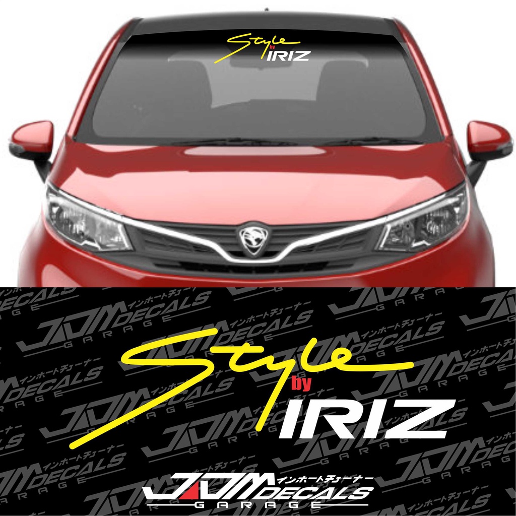 Style by Iriz Vinyl Sticker | Shopee Malaysia