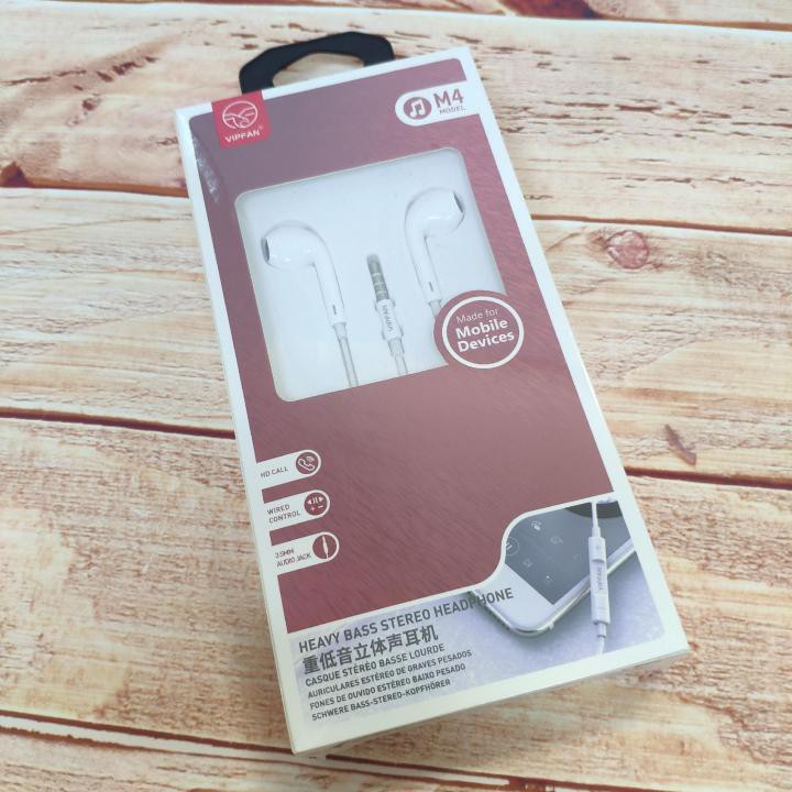 Vipfan 100% original 3.5mm Heavy bass stereo headphone in ear wire ...