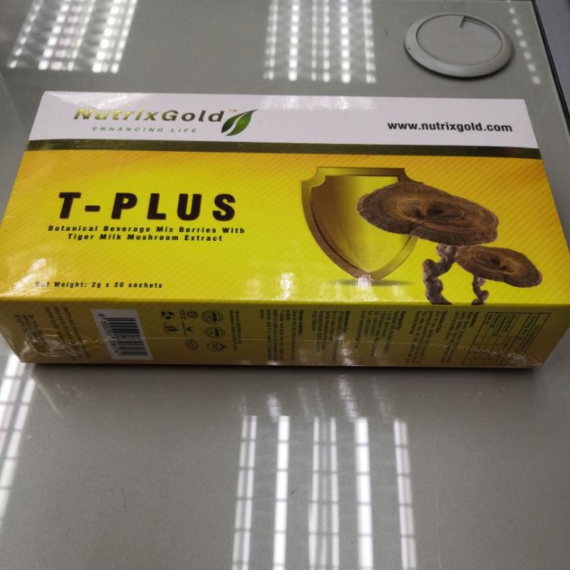 NutrixGold T-Plus Tiger Milk Mushroom 2g x 30's 虎乳芝 | Shopee Malaysia