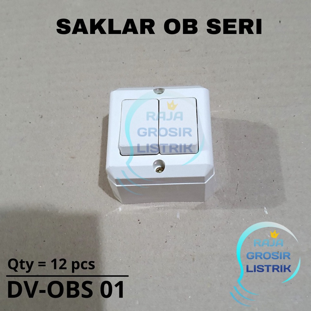TOMBOL Dutron Outbow DV OBS 01 Series Switch Double Switch 2 Button ...