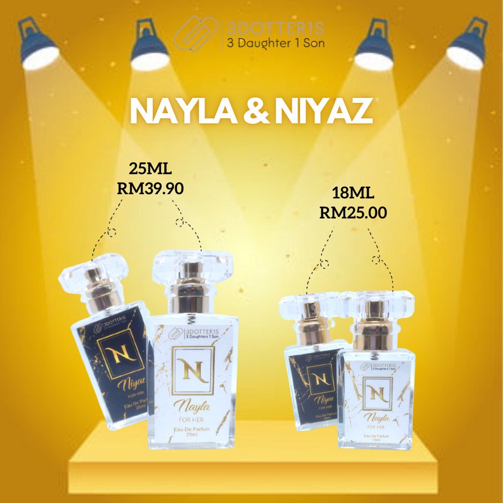 [Ready Stock] Produk Muslim Nayla Perfume 25ml | Shopee Malaysia