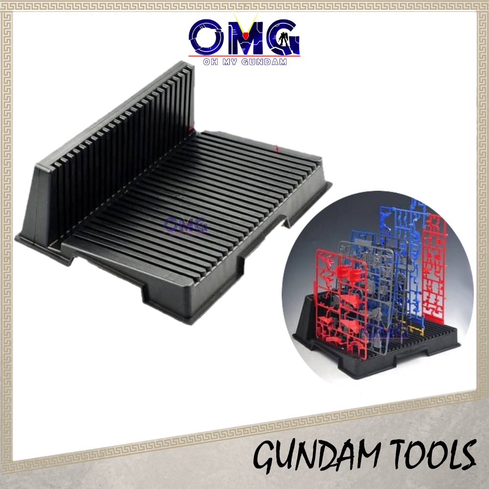 Gundam Tool HD Runners Stand Shelf OMG Runner Stand Rack Base Organise ...