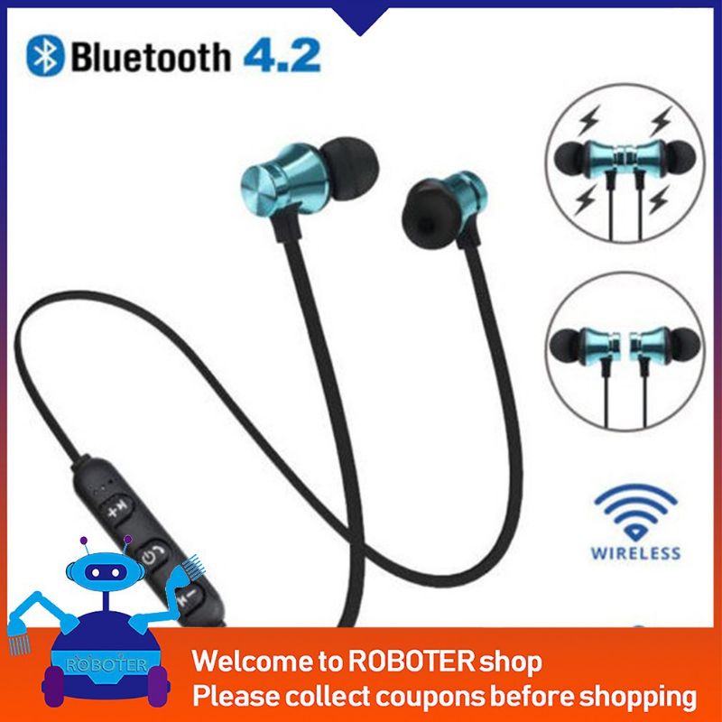 Original long standby XT12 magnet headset wireless waterproof sports ...