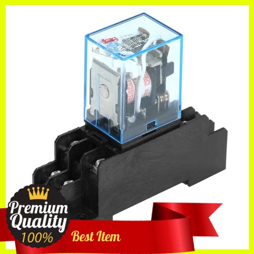 AC220V Coil Power Relay Set LY2NJ 8-Pin 10A Relay Module with Socket Base (1) | Shopee Malaysia