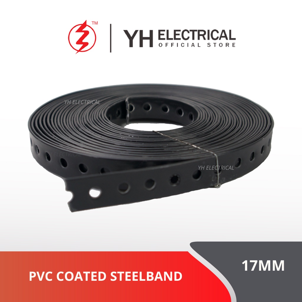 MULTI-PURPOSE PVC COATED STEEL BAND -17MM X 10 MTS | Shopee Malaysia