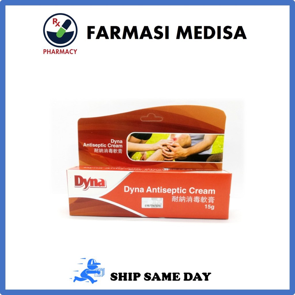 DYNA Antiseptic Cream 15g | Shopee Malaysia