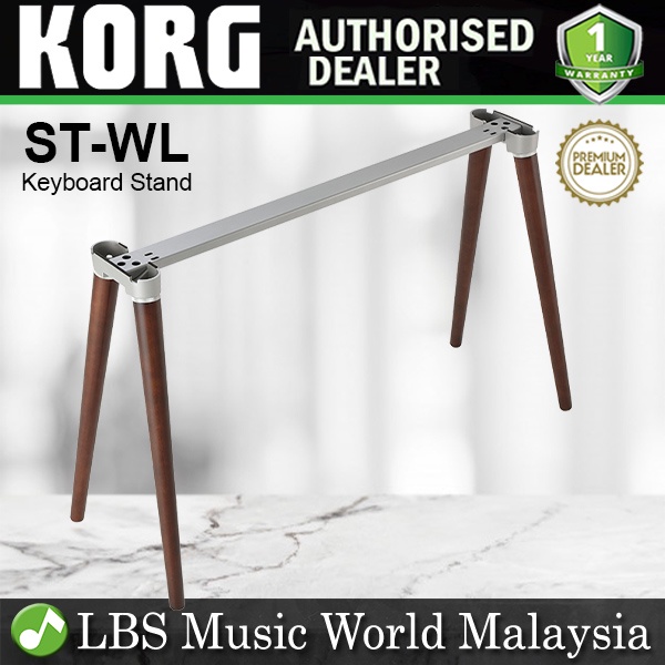 Korg ST-WL Wood Legged Keyboard Stand for Korg SV-1, SV-2, and D1 ...