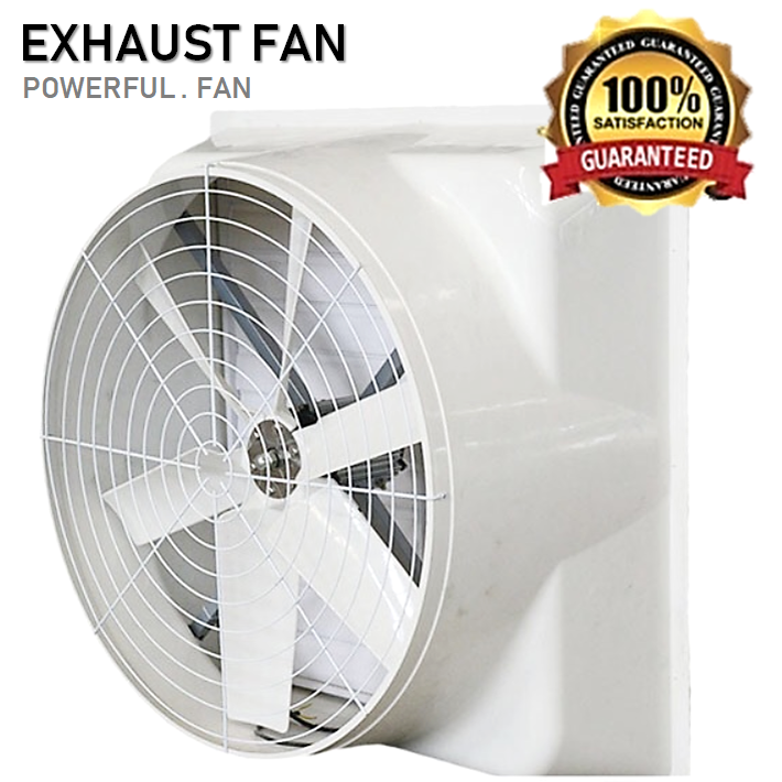 THREE Phase Power 146CM Fiberglass Exhaust Fan (57") 57 Inch Industrial ...
