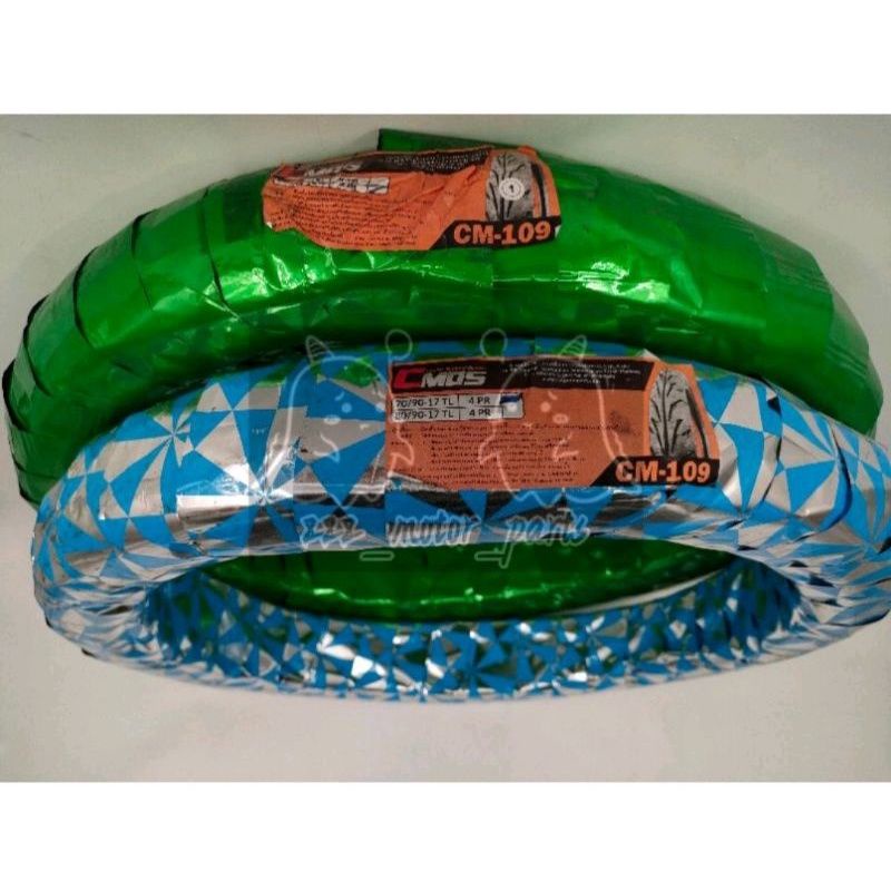 Tayar Bunga Tajam Cmos109 Made In Malaysia Tubeless COMBO SET 70/90-17 ...
