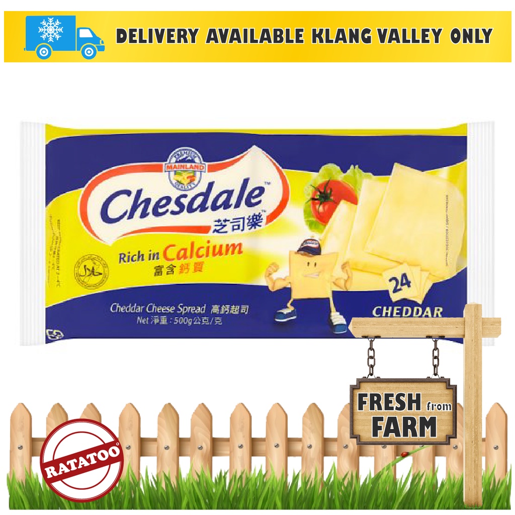 [SALE] CHEESE Chesdale Cheese Cheddar Slices (24s) RATATOO MARKET ...