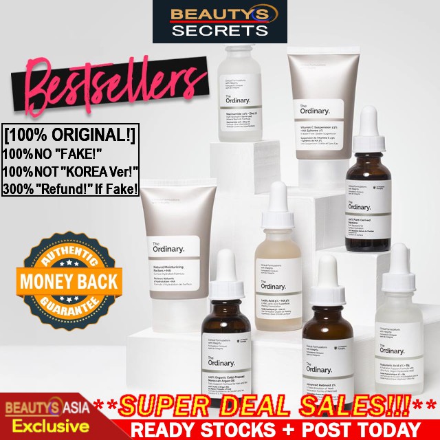 【🔥BESTSELLERS🔥】THE ORDINARY Lactic Acid | Mandelic Acid | Buffet ...