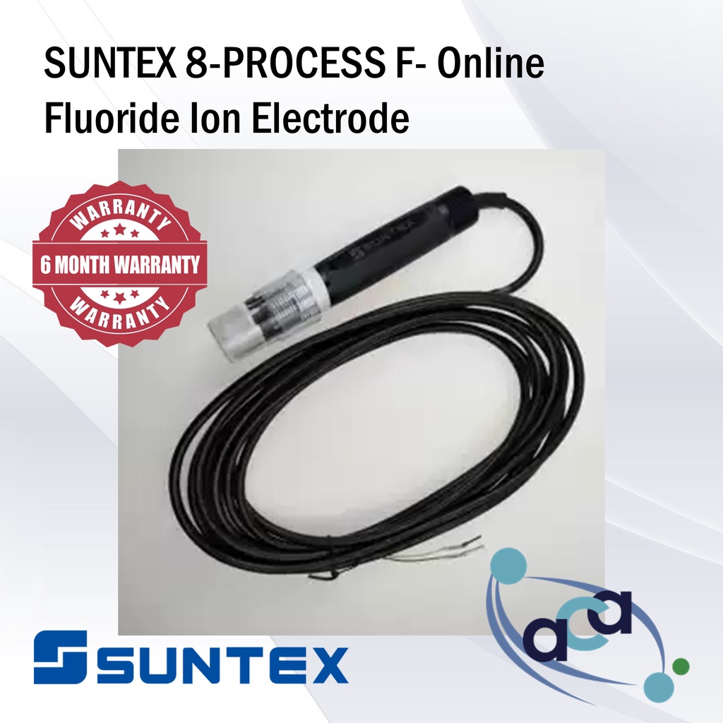 SUNTEX 8-PROCESS F- Online Fluoride Ion Electrode Industrial Water ...