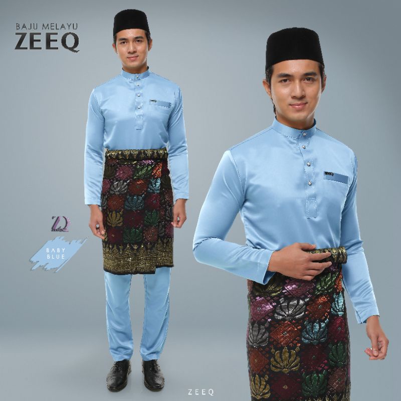 ZEEQ BAJU MELAYU SLIMFIT | Shopee Malaysia