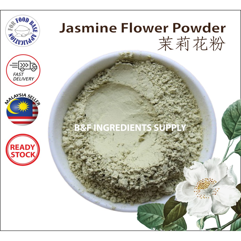 Jasmine Flower Powder -Serbuk Bunga Jasmine -茉莉花粉- Natural Food Powder ...