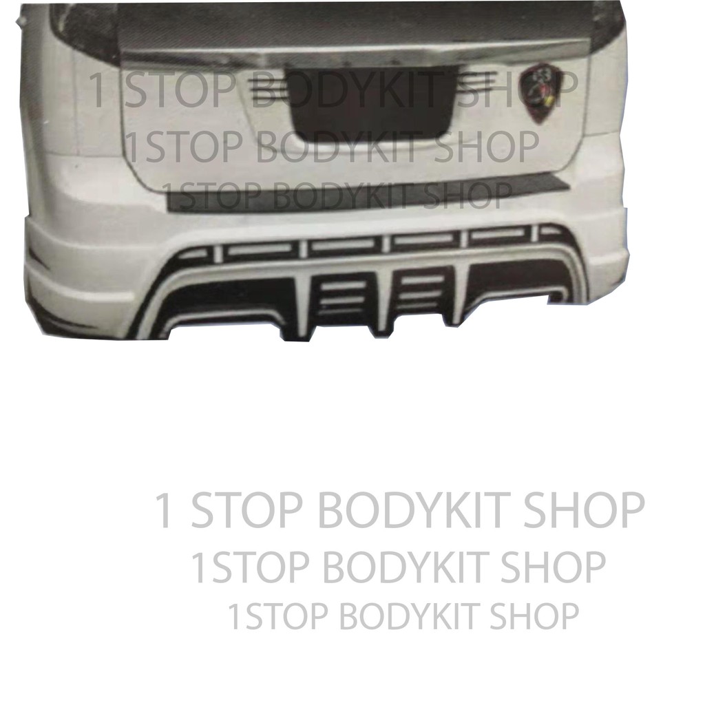 PROTON EXORA REAR SKIRT (BISON) FIBER(FIBERGLASS)SKIRT LIP BODYKIT ...