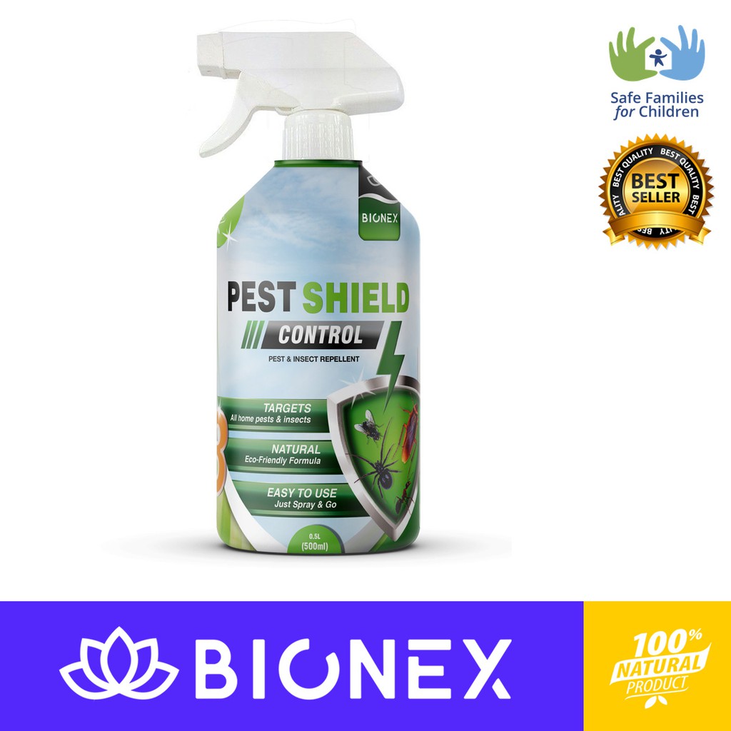 Bionex Pest Shield Insect Repellent Control Spray / Racun Serangga ...