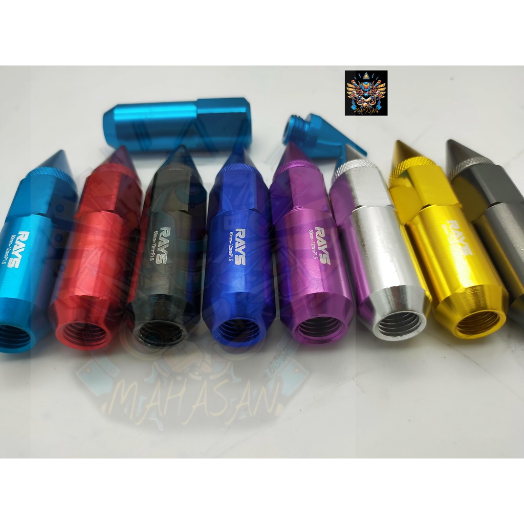 !!READYSTOK!! NUT TAYAR ALLOY 60MM+30mm long panjang 12MM X P1.5 1.5MM ...