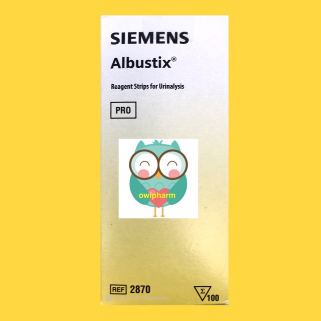 Siemens Albustix Reagent Strips for Urinalysis 100s | Shopee Malaysia