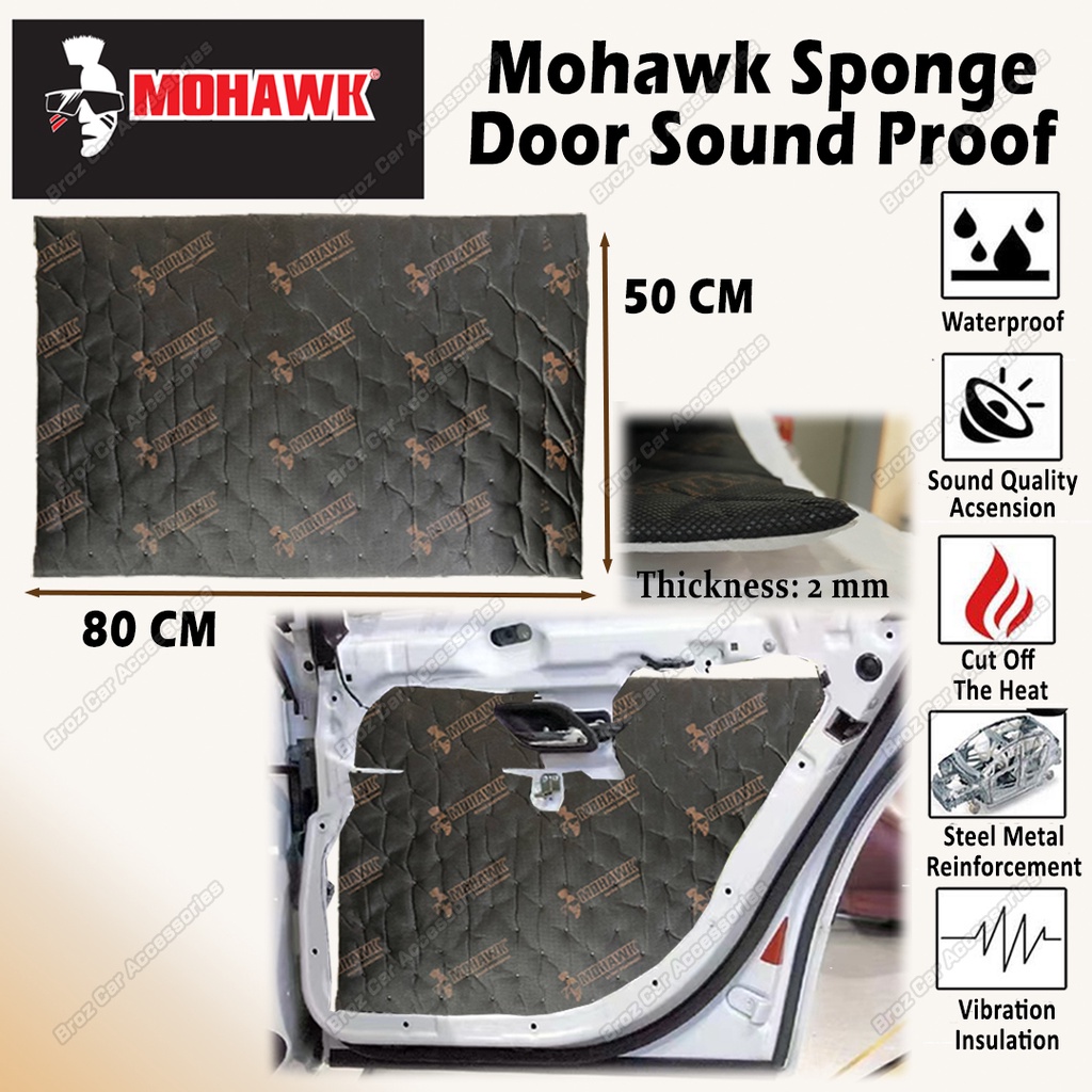 Mohawk Sound Proof Soundproof Noice Sound Insulation Sponge for Car ...
