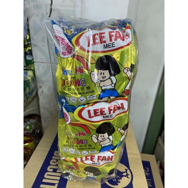 LEE FAH NOODLE SNACK PRAWN 30 PKTS IN 1 bungkus | Shopee Malaysia