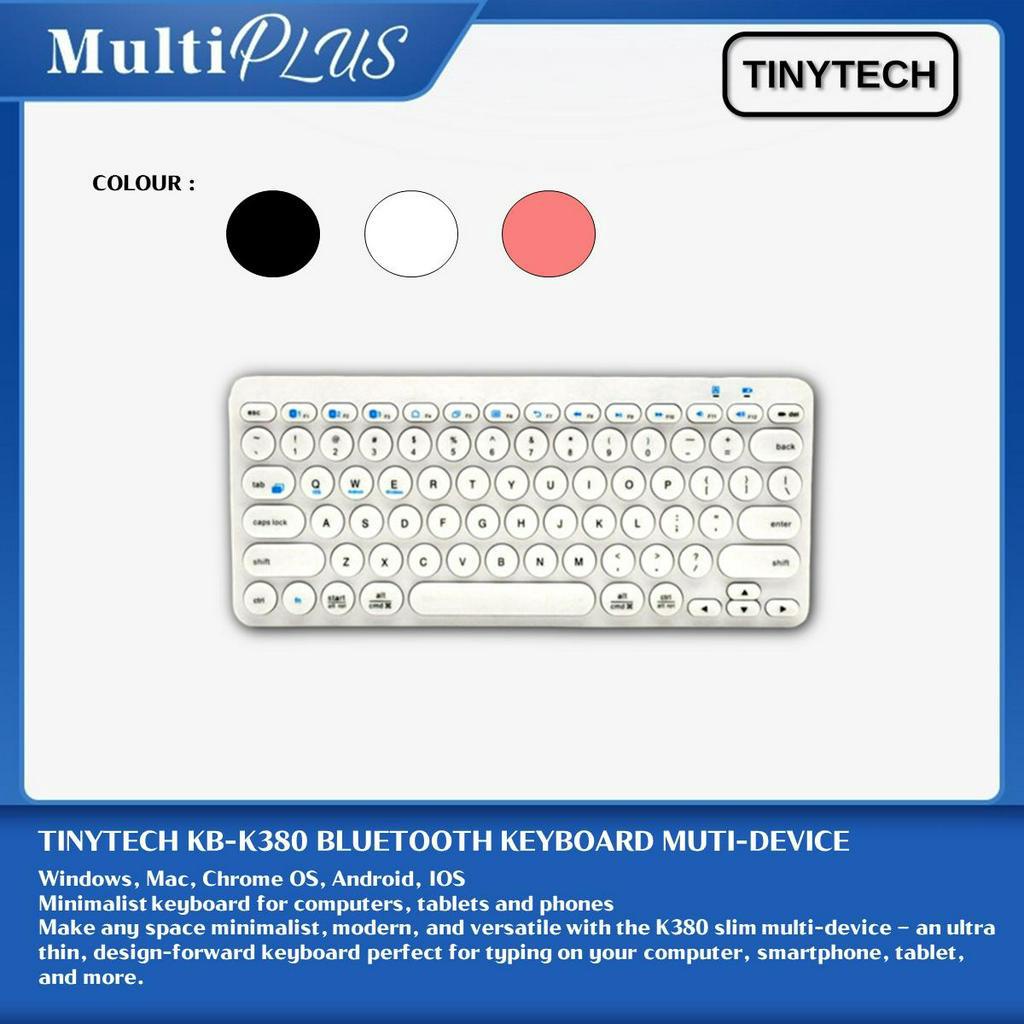 TINYTECH KB-K380 BLUETOOTH KEYBOARD MUTI-DEVICE | Shopee Malaysia