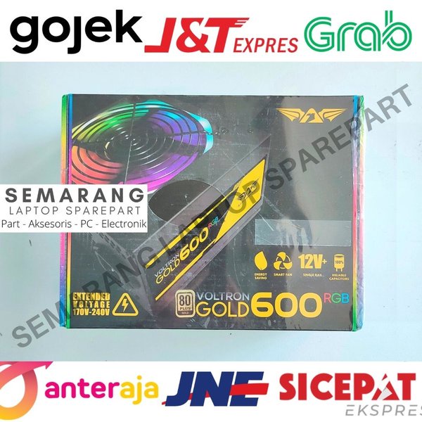 Armaggeddon VOLTRON GOLD 600 Psu Power Supply Rgb Armageddon Gaming Good | Shopee Malaysia