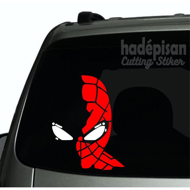 Spiderman stickers cutting animated spiderman stickers, various car ...