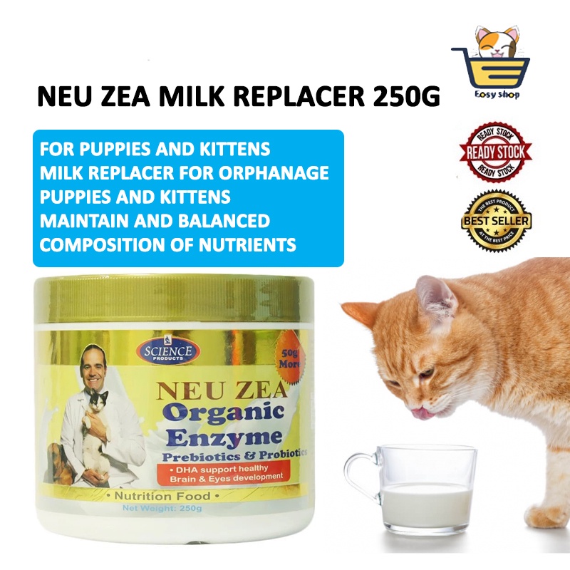 Science Products Neu Zea Milk Replacer 250g Cat Milk Kitten Milk Dog ...