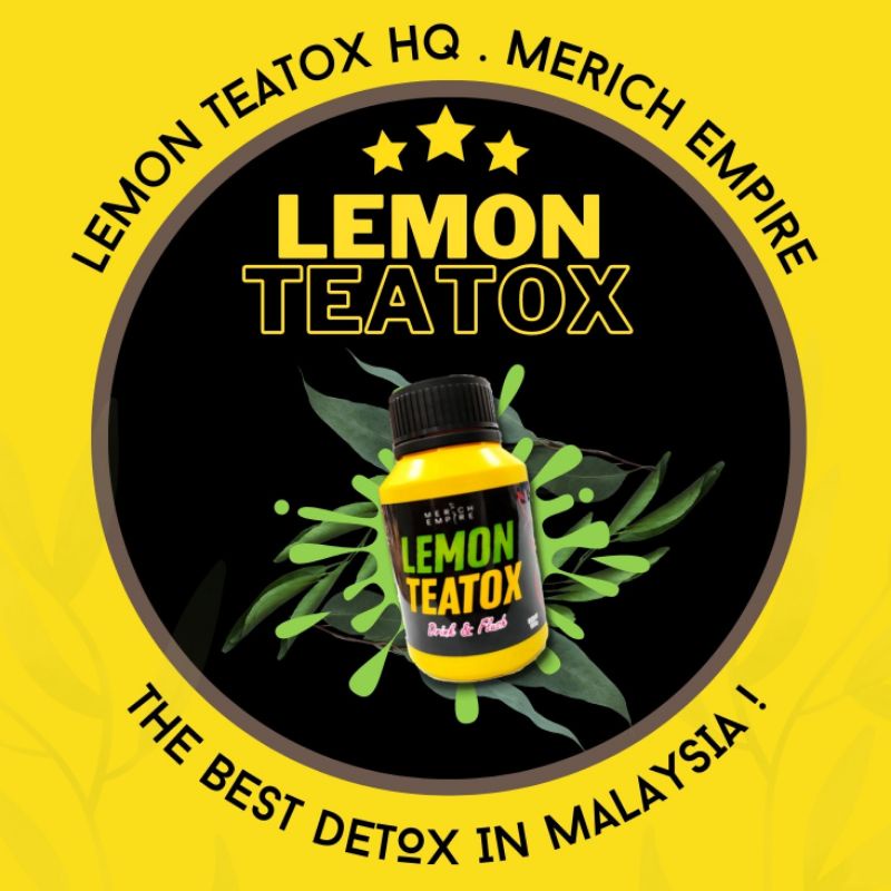 LEMON TEATOX [ORIGINAL HQ] - [READY STOCK] | Shopee Malaysia