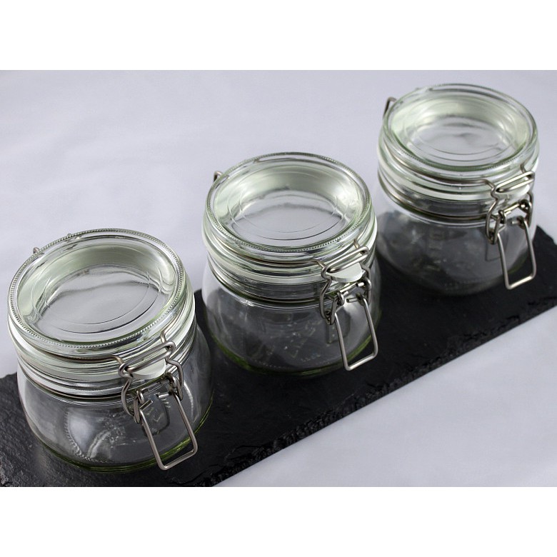 [3 pcs] «IKEA» Airtight Small Glass Jar with lid 130ml Balang ...