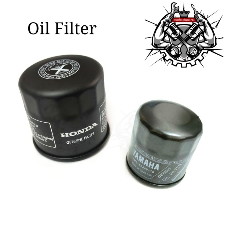 Oil Filter Yamaha R25 XJ6 FZ6 Honda CB650F CBR650F CB500X Original ...