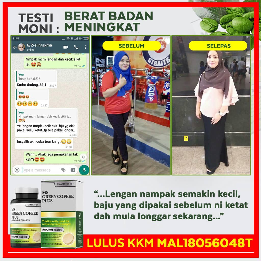 UBAT KURUS (GREEN COFFEE)- KURUS SEPANTAS 1 BULAN DIJAMIN SELAMAT LULUS ...