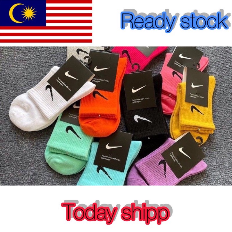 stoking stokin nike warna / nike socks colour casual sport 🇲🇾🇲🇾🇲🇾 ...