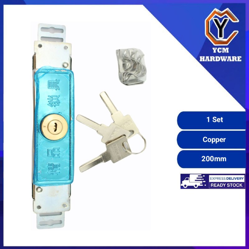 Roller Shutter Door Lock Safety Latch Replace Grille Rodar Shuter Kunci ...
