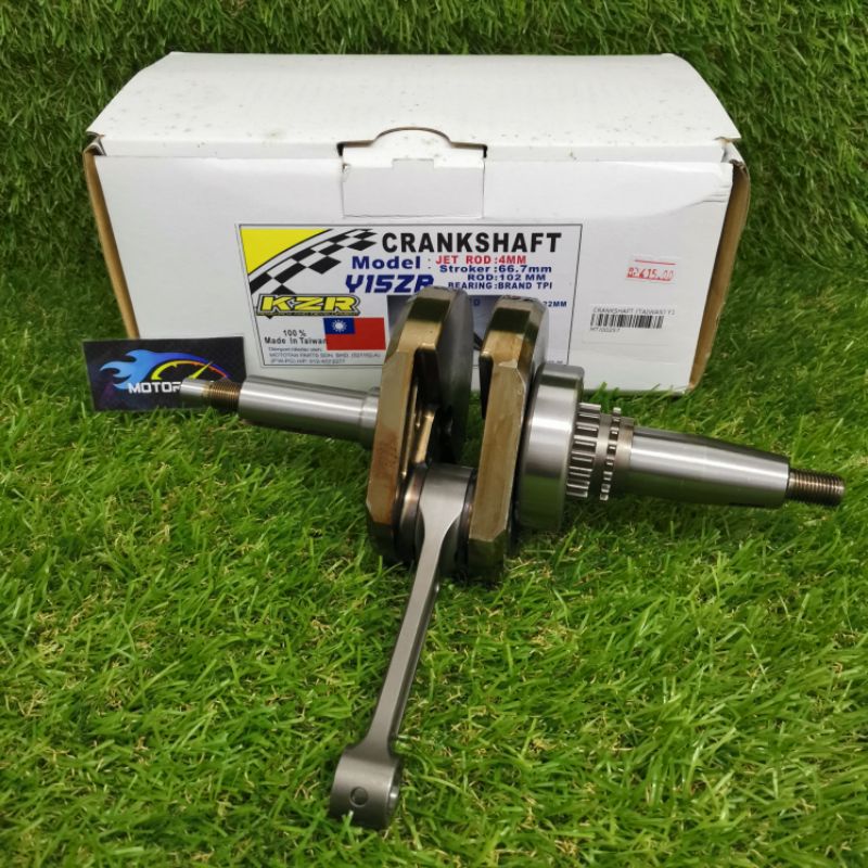 KOZI KZR RACING CRANKSHAFT JETROD 4MM Y15ZR YAMAHA JET FORGED ROD | Shopee Malaysia
