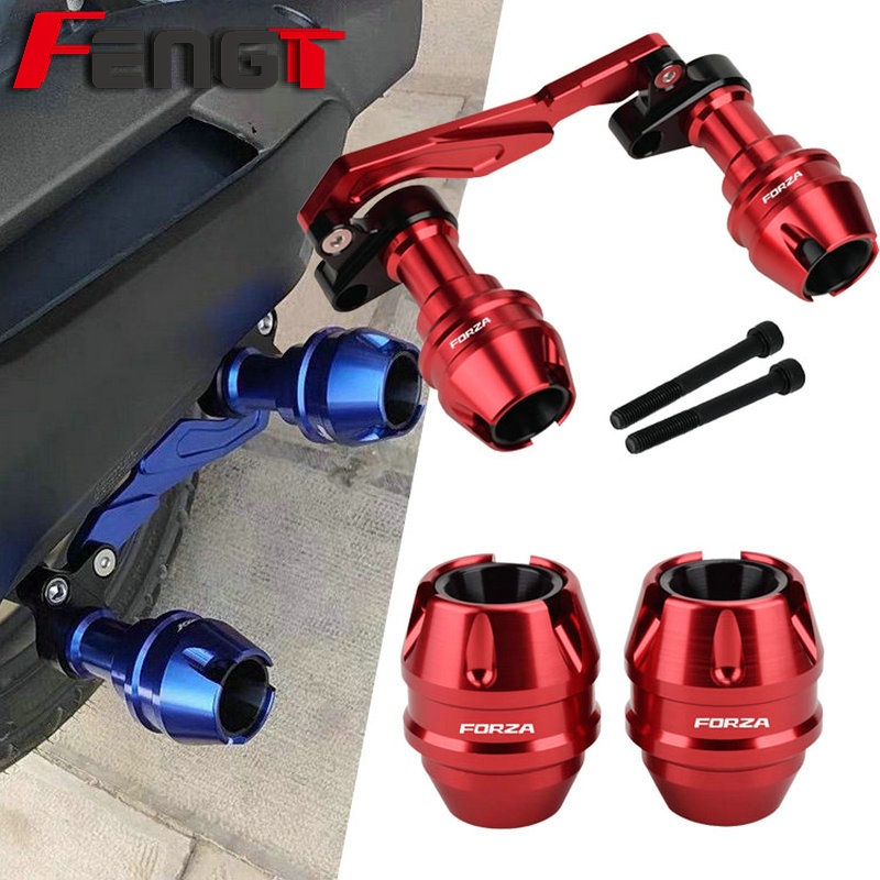 for Honda NSS FORZA 125/250/300/350 Muffler Slider CNC Heavy Duty Motorcycle Exhaust Slider ...