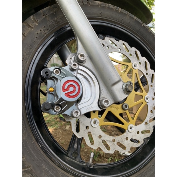 Mio Disc Caliper Bracket 220-260 (2P BAMBOO Caliper) | Shopee Malaysia