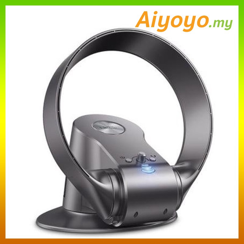 Titanium Grey Sk Bladeless No Blade Leaf Electric Fan Desk Table Wall ...