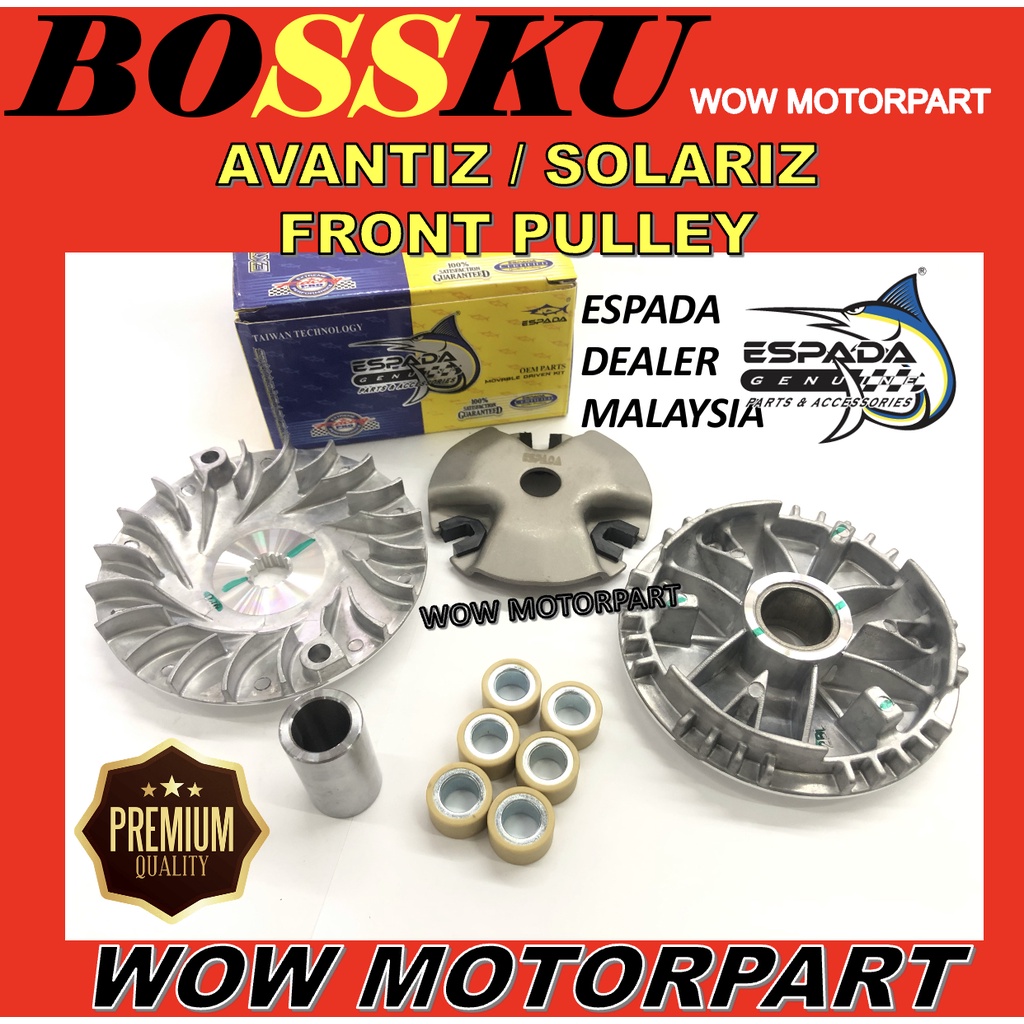 EGO AVANTIZ FRONT PULLEY ASSY ESPADA EGO SOLARIZ FRONT PULLY AVANTIZ ...