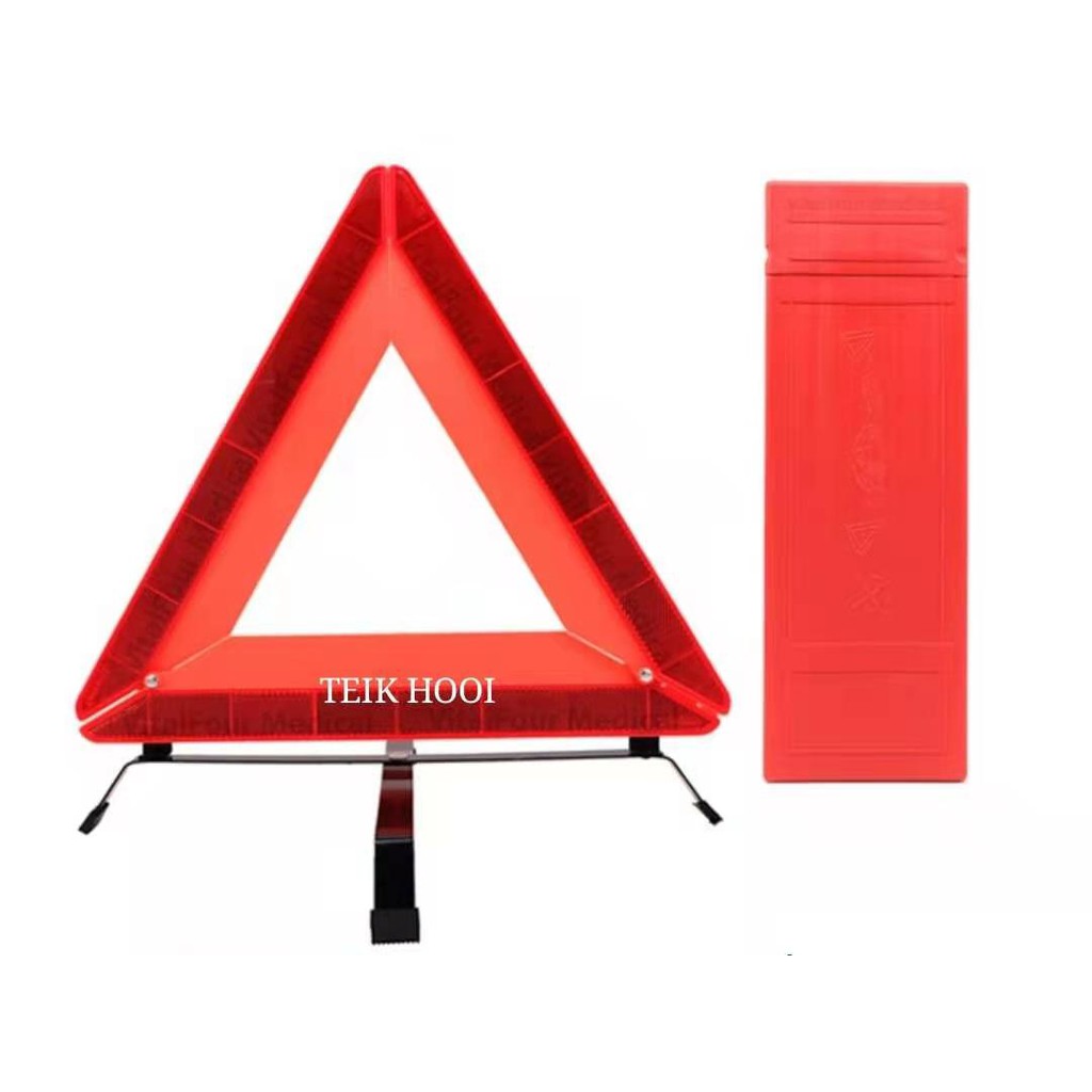 PORTABLE EMERGENCY TRIANGLE STAND | Shopee Malaysia