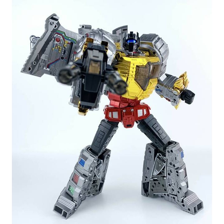 GIGAPOWER Gigasaurs - HQ01R Chrome Version Transformers SUPERATOR ...
