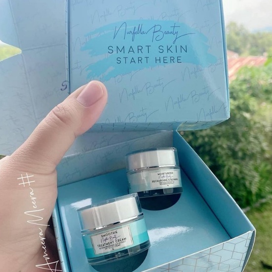 SMART SKIN 2 IN 1 , SERUM , CLEANSER , MOISTURIZER 10G 🚀 NURFELLA BEAUTY NB SKINCARE ORIGINAL 🚀 ...