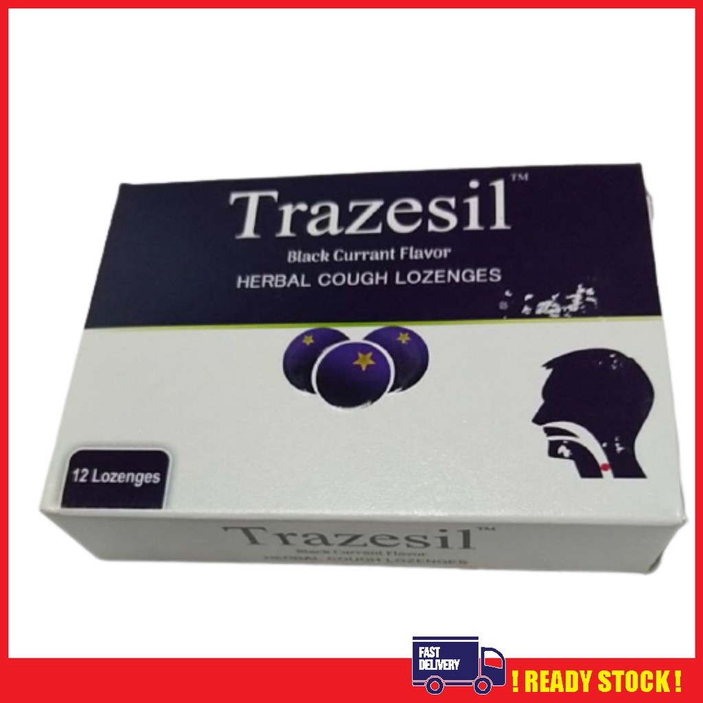 Trazesil Orange Flavor Herbal Cough Lozenges 12's | Shopee Malaysia