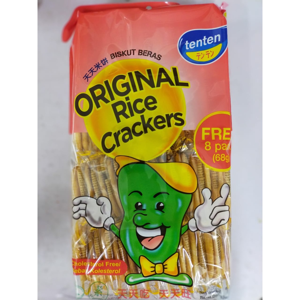 TEN TEN Original Rice Crackers (40+8packs) | Shopee Malaysia