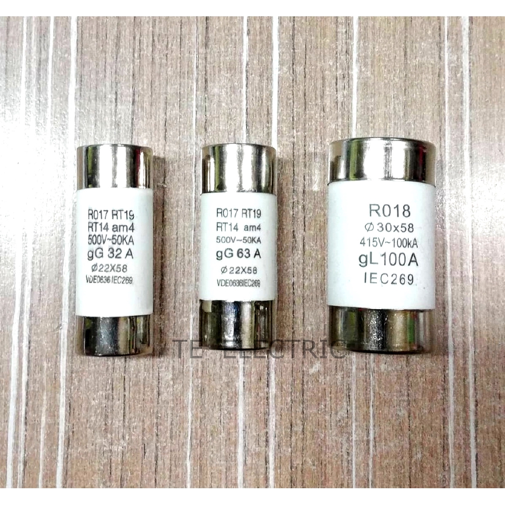 32A 63A 100A CUT OUT FUSE 22 X 58MM 30 X 58MM CUT OUT FUSE | Shopee ...