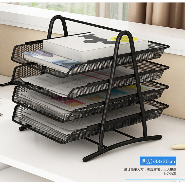 Rak Tingkat Letak Kertas Strong Stackers 2 Tier | 3 Tier | 4 Tier File ...