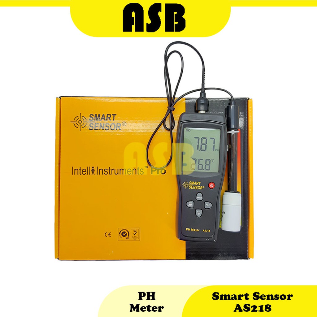 (1pc) Smart Sensor AS218 PH Meter (0.00PH-14.00PH) (362011008) | Shopee ...