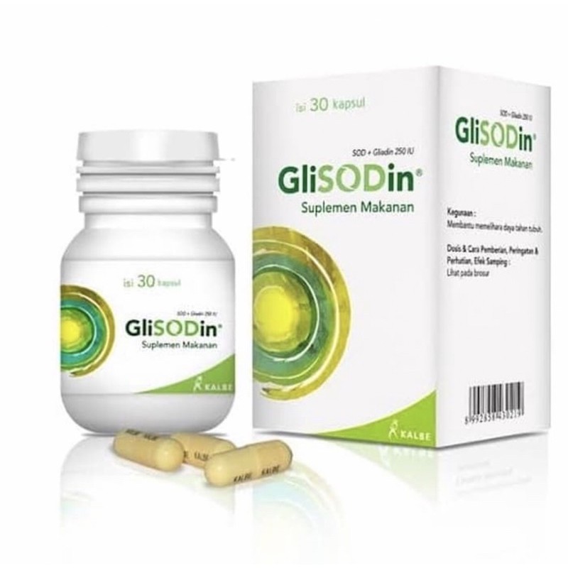 Glisodin per tablet (antioxidant supplement increases body endurance ...