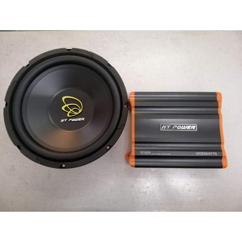 nt power 2channel 1200watts Amplifier with 12inch woofer | Shopee Malaysia