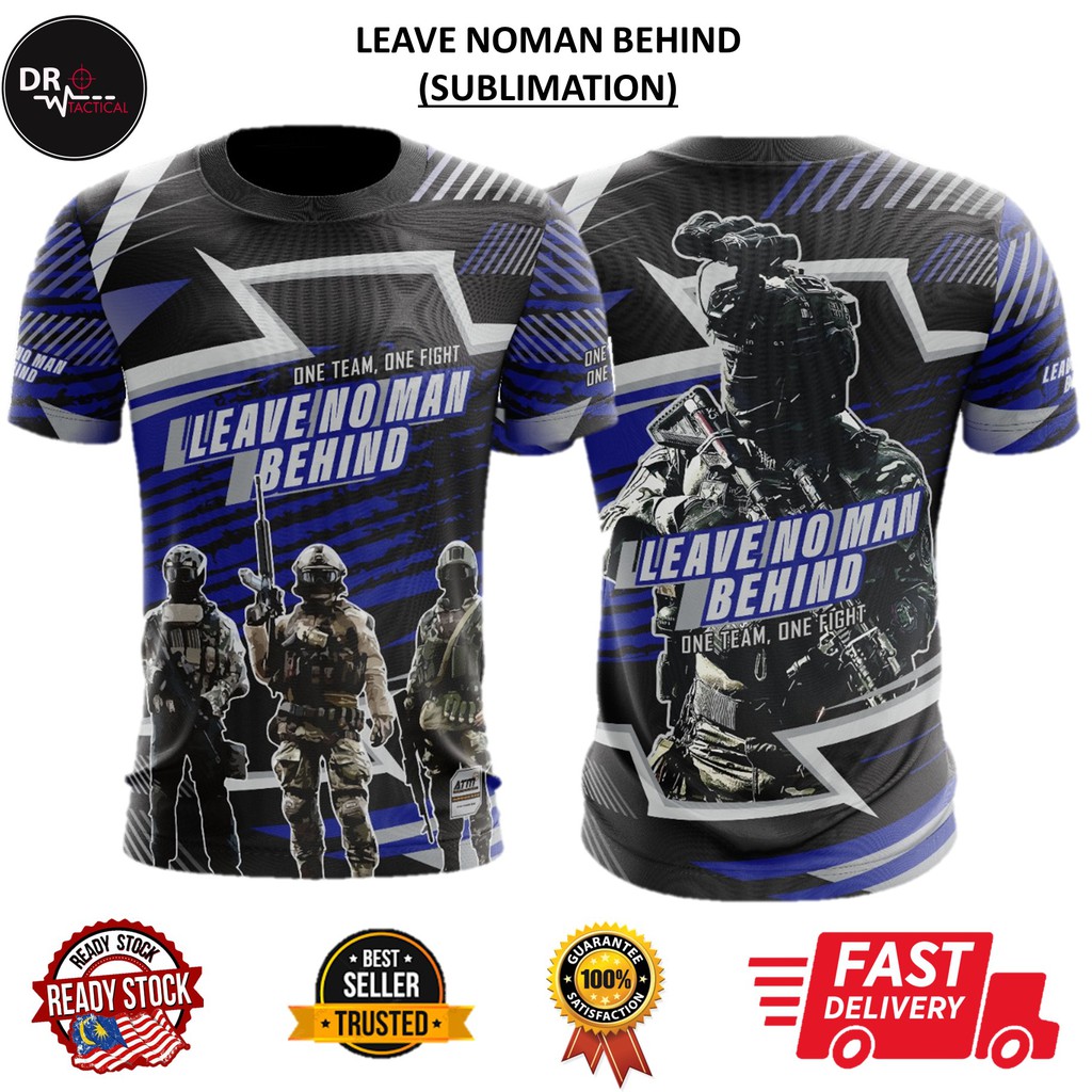 DR TACTICAL Ready stock Sublimation Microfiber eyelet round neck short ...